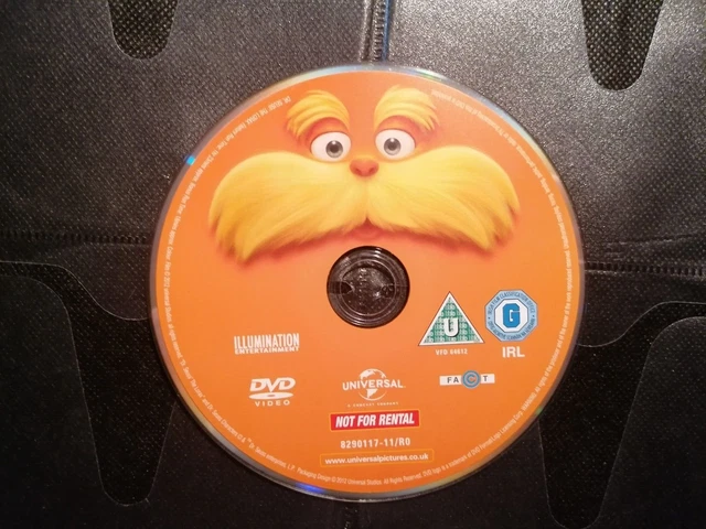 DR. SEUSS' THE Lorax | Big Face (DVD, 2012) £2.78 - PicClick UK