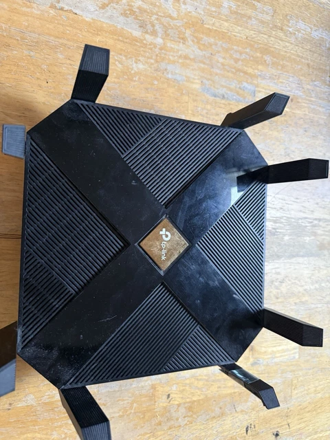 TP-LINK ARCHER AX6000 Dual-Band 8-Stream Gigabit Wi-Fi 6 Router Black ...