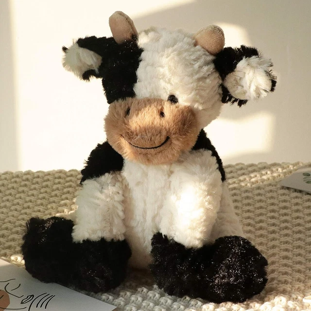 22CM CUTE CATTLE Plush Doll Soft Stuffed Cow Toy Animal Soft Toys Kids ...