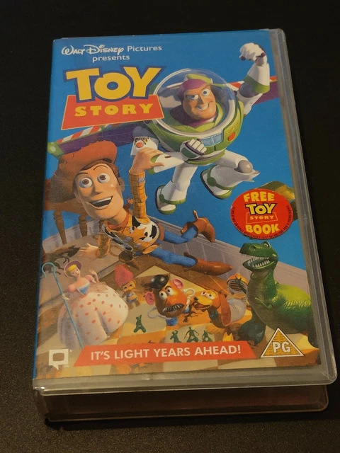 TOY STORY (VHS) Walt Disney / Pixar Woody Buzz Light Year Tom Hanks Tim ...