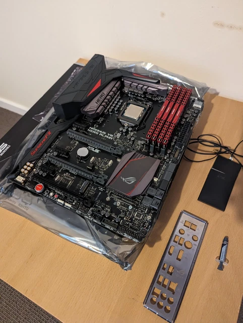 ASUS ROG MAXIMUS VIII HERO ALPHA + i7-6700k + 32gb RAM bundle £180.00 ...