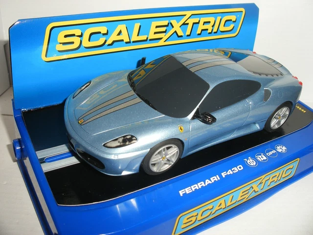 SCALEXTRIC - C3067 Ferrari F430 Azurro Met - Nr. Mint (DIGITAL Chip ...