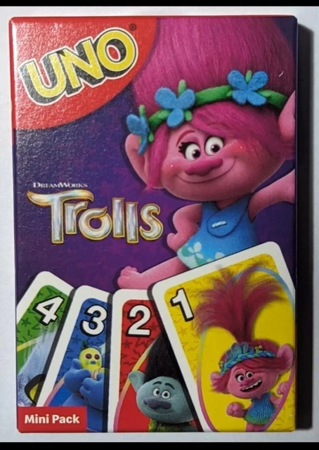 TROLLS DREAMWORKS UNO Card Game, McDonalds Happy Meal Toy 2024 NEW £0. ...