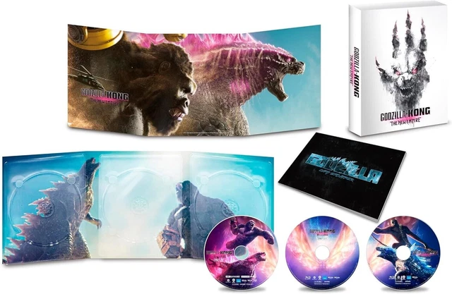 GODZILLA X KONG The New Empire DX Edition 4K UHD Blu-ray Steelbook ...