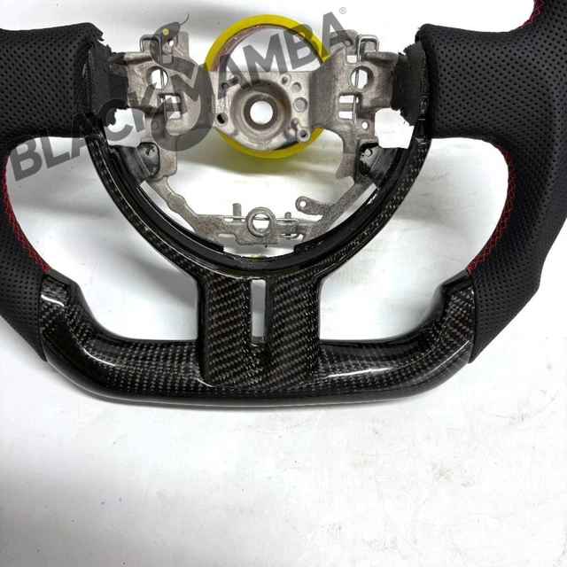 RED LINE CARBON Fiber Steering Wheel for Toyota 86 Subaru Brz Zn6 12-16 ...
