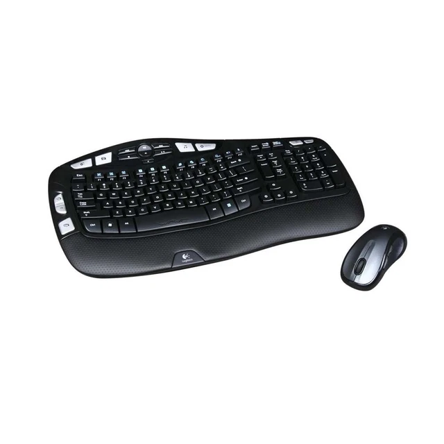 LOGITECH MK550 WIRELESS Wave Keyboard and Mouse Combo - Black 920 ...