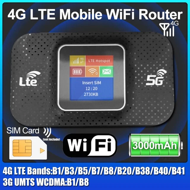 MODEM MIFI MOBILE SBLOCCATO Wifi 4g-LTE SMART WIFI BOX Modem Mifi ...