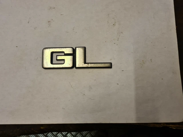 FORD CORTINA MK4,5,GRANADA MK2,Fiesta MK1 GL Badge/Script £7.99 ...