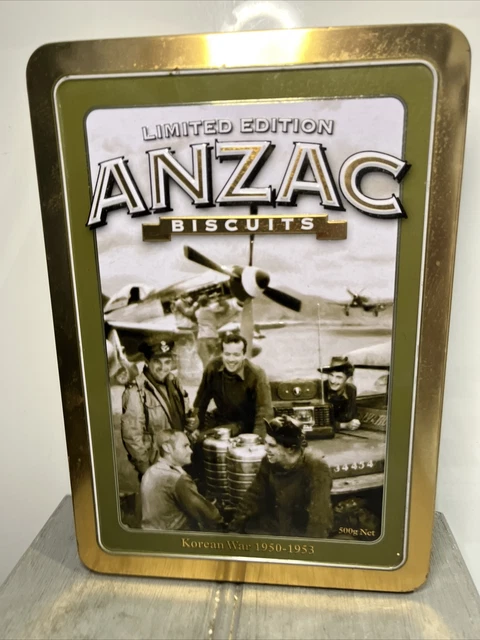 ANZAC LIMITED EDITION Korean War 1950-53 Empty Collectable Tin ...