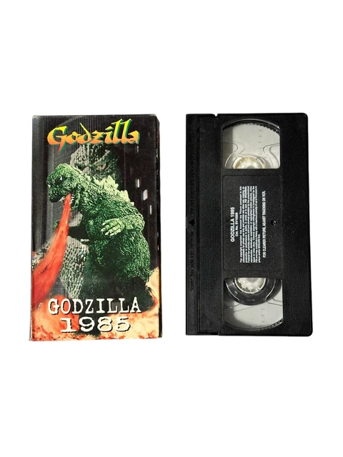 GODZILLA 1985 VHS 1997 Anchor Bay Raymond Burr New World Pictures £11. ...