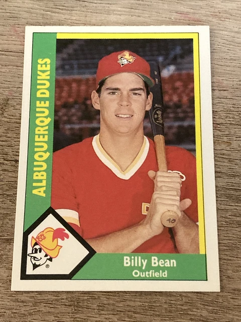 D2323 1990 ALBUQUERQUE DUKES CMC ROOKIE BILLY BEAN #427 Athlétisme ...