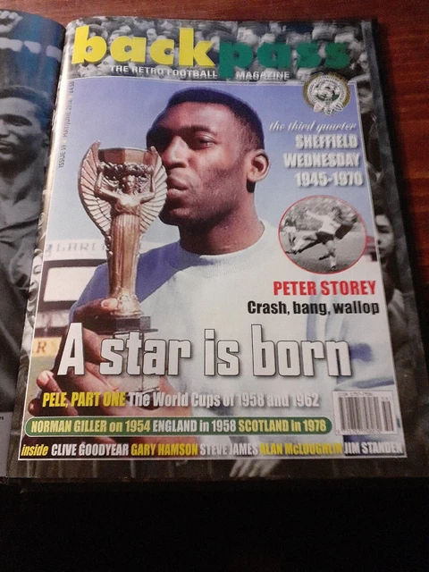 BACKPASS FOOTBALL MAGAZINE, Issue 59, May 2018 £4.99 - PicClick UK