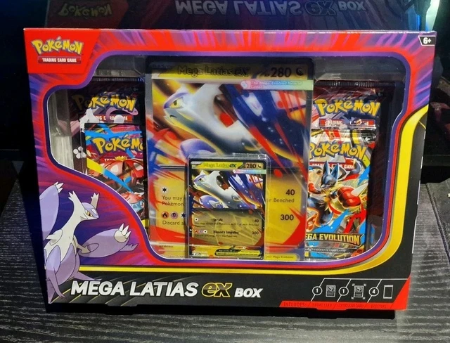 POKEMON TCG MEGA Evolution Mega Latios EX Box - Sealed £29.30 - PicClick UK