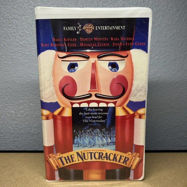 VINTAGE GEORGE BALANCHINE'S The Nutcracker VHS 1993 Clamshell Warner ...