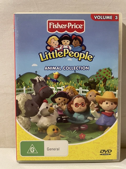 FISHER-PRICE LITTLE PEOPLE Animal Collection Vol 3 DVD PAL Region 4 $9. ...