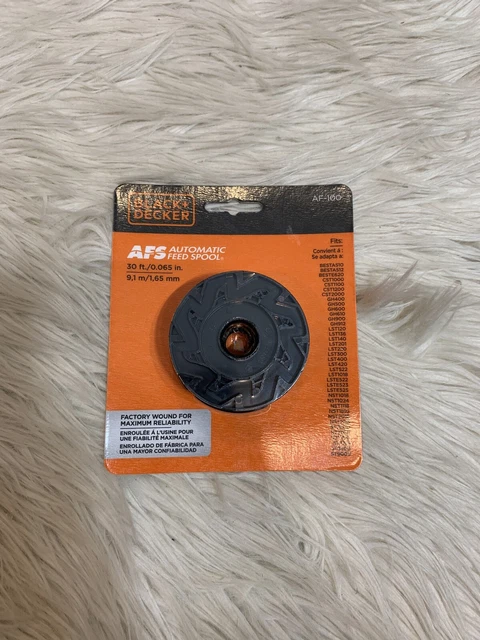 SPOOL D'ALIMENTATION AUTOMATIQUE noir & Decker AFS AF-100 30 pieds 0 ...
