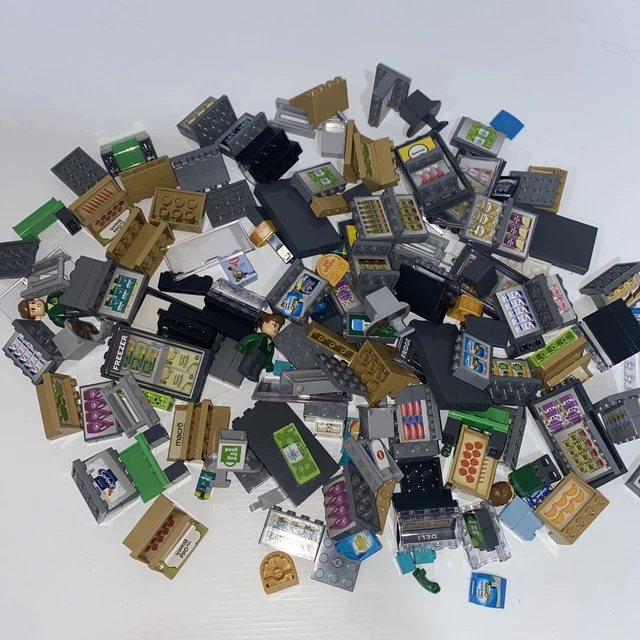 WOOLWORTHS BRICKS SUPERMARKET -assemble loose lego bricks supermarket ...