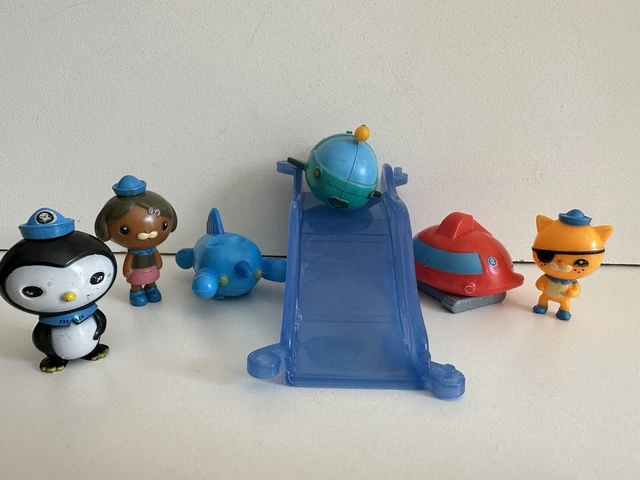 OCTONAUTS BUNDLE MINI Figures & Gups CBeebies Magazine Kwazi Dashi Peso ...