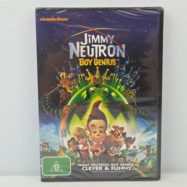JIMMY NEUTRON: BOY Genius DVD Movie 2001 Nickelodeon Children Kids ...