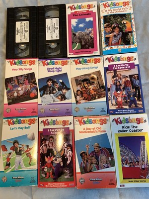 Kidsongs VHS Lot 12