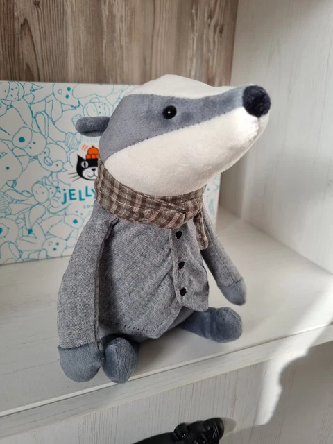 JELLYCAT RETIRED RIVERSIDE Rambler Badger New With Tags ! £63.12 ...