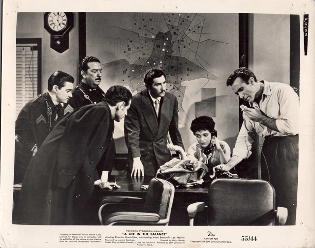 ORIGINAL CINEMA Vintage Still Photo Movie A Life In The Balance Robert ...