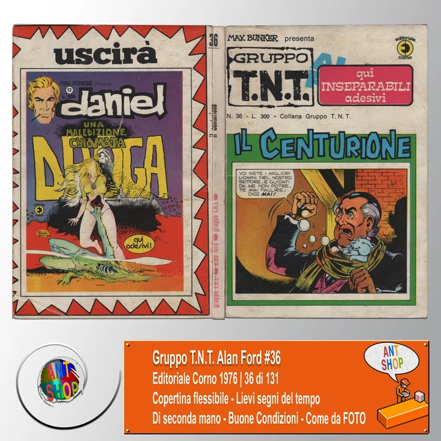 GRUPPO T.N.T. ALAN Ford #36 - Editoriale Corno - 1976 EUR 6,00 ...