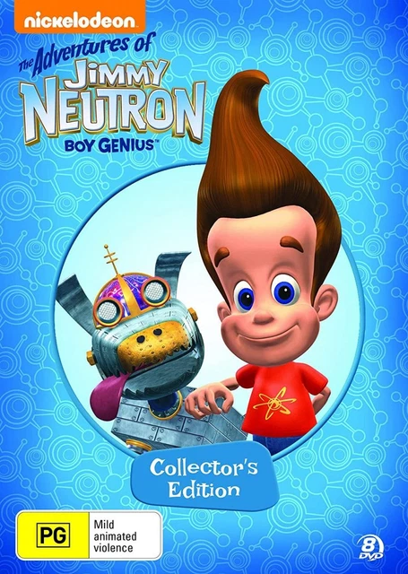 THE ADVENTURES OF Jimmy Neutron Boy Genius DVD | Collector's Edition ...