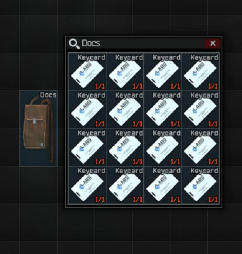 ESCAPE FROM TARKOV Labs Karten $15.88 - PicClick