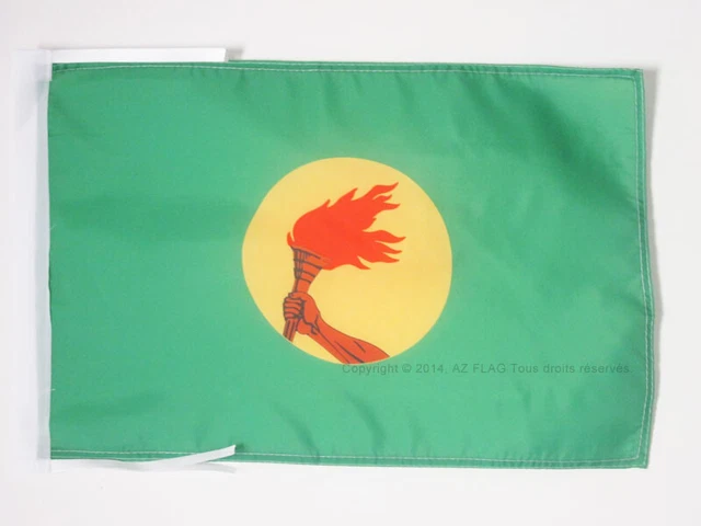 DRAPEAU ZAÏRE 45X30CM - PAVILLON ZAÏROIS 30 x 45 cm haute qualité ...