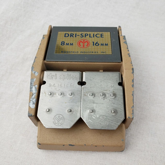 VINTAGE 8MM 16MM Movie Film Splicer Mansfield Dri-Splice Chicago ...