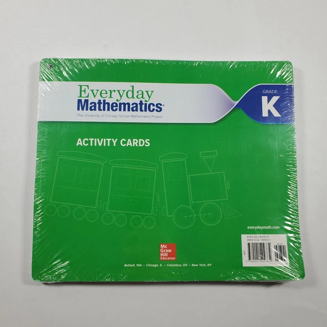 EVERYDAY MATHEMATICS 4 Grade K Activity Cards 4th Edition New ...