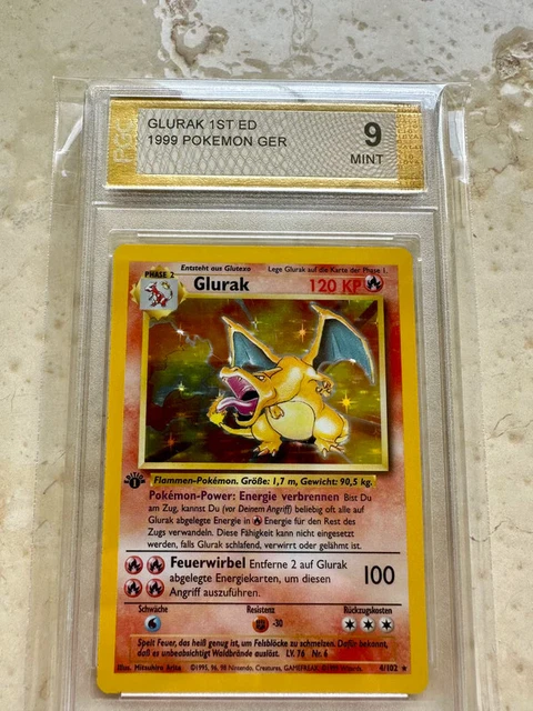GLURAK 1ST EDITION Charizard 9 Base 1999 Pgc Pokemon Psa German Firecracker $3,237.73 - PicClick CA