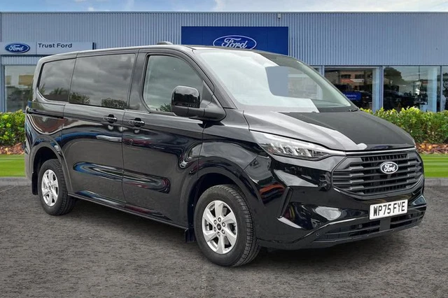 2025 FORD TRANSIT Custom 2.0 EcoBlue 136ps H1 Double Cab Van Limited ...