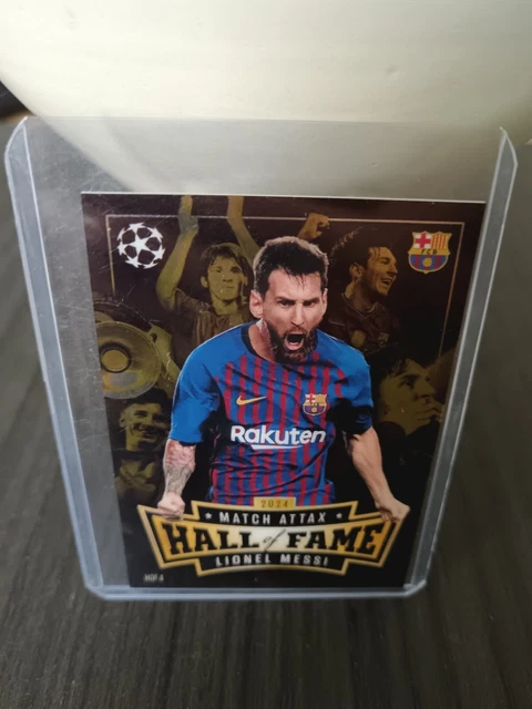 TOPPS MATCH ATTAX 2024/25 Lionel Messi Hall of Fame EUR 25,00 - PicClick IT