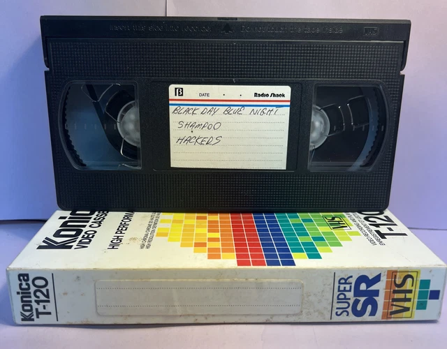 HACKERS VHS SHAMPOO Vhs Hackers Vhs Recording £12.59 - PicClick UK