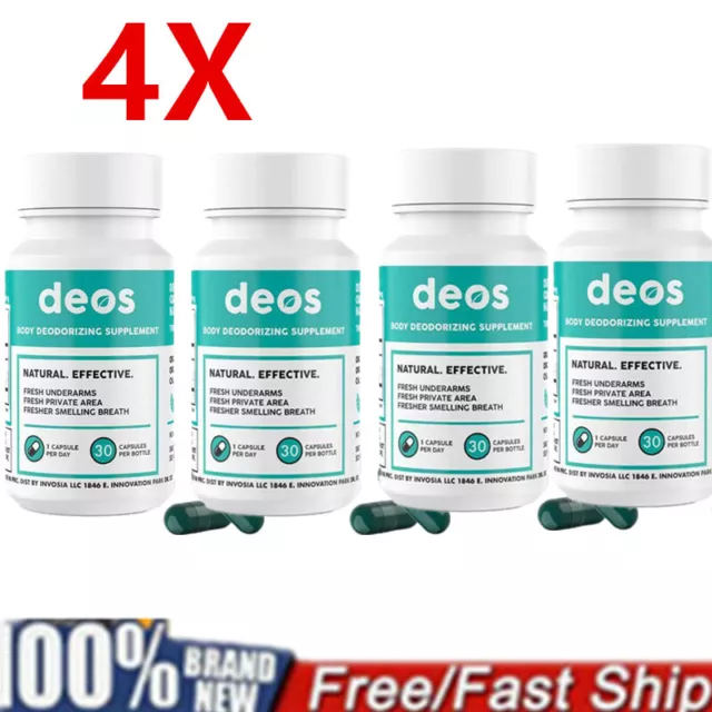 4*30PCS BODY MAGIC Chlorophyll Capsules for Gut Health & SkinDetox Body ...