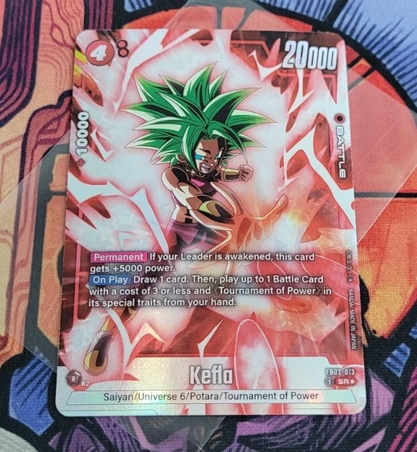 KEFLA SR FB02-013 Secret Rare Art Alternatif Dragon Ball Fusion World ...