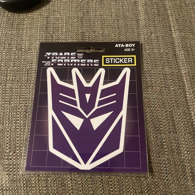 TRANSFORMERS DECEPTICON LOGO Sticker 5x5 Officially Licensed £8.57 ...