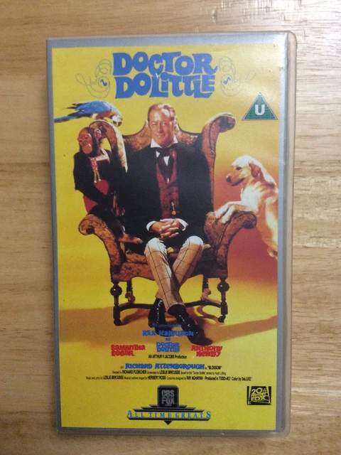 DOCTOR DOLITTLE VHS Video Rex Harrison £2.99 - PicClick UK