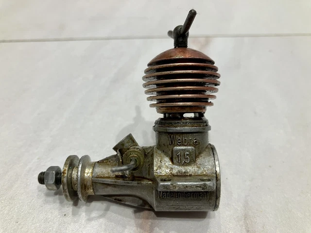 WEBRA 1.5 MODEL Diesel Aero Engine £8.99 - PicClick UK