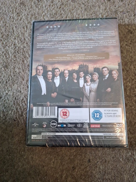 DOWNTON ABBEY - Series 6 - Complete (DVD, 2015) (SEALED) EUR 14,10 ...
