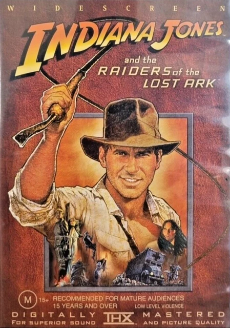 INDIANA JONES AND The Raiders Of The Lost Ark (DVD, 1981) Region 4 PAL ...