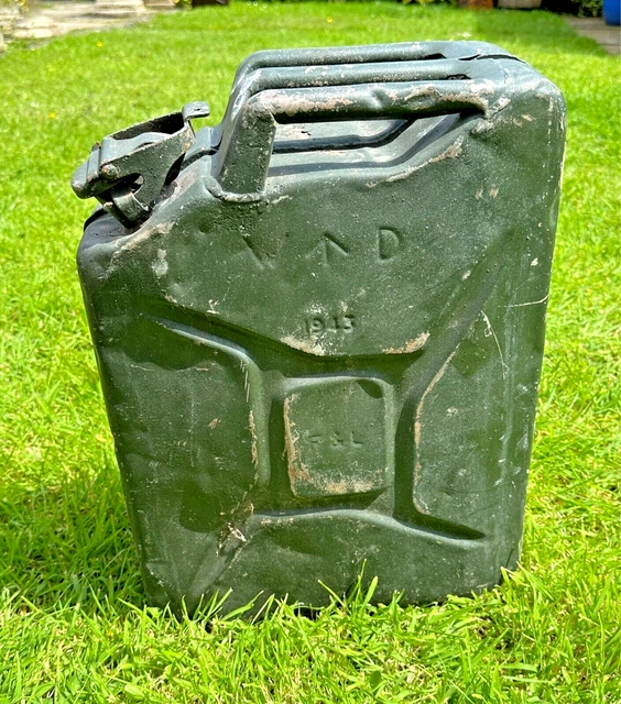 WW2 BRITISH ARMY Jerry Can 1943 Untouched + Original Finish Normandy ...