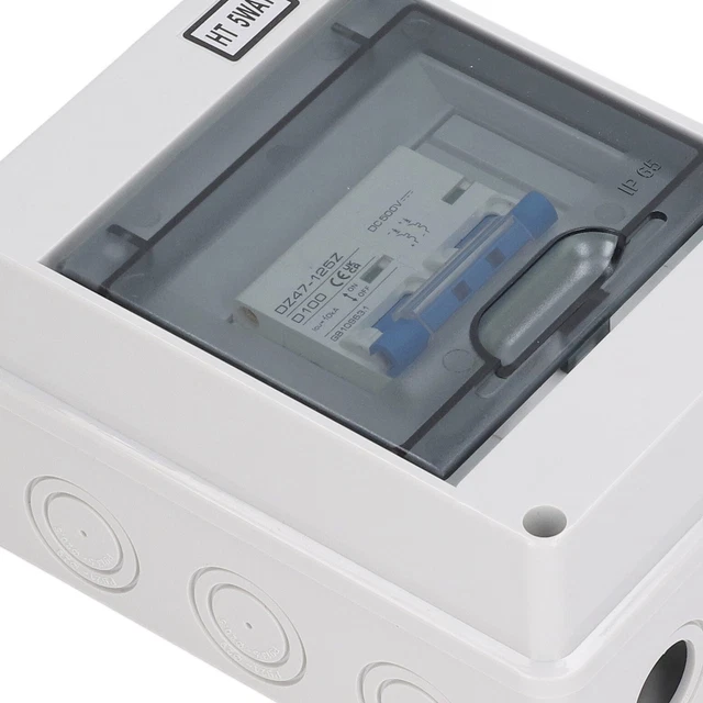 Pv Dc Isolator Disconnect Switch Miniature Circuit Breaker Overload Protection £34 48 Picclick Uk