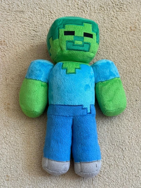 OFFICIAL MOJANG MINECRAFT Zombie Plush Soft Toy £5.38 - PicClick UK