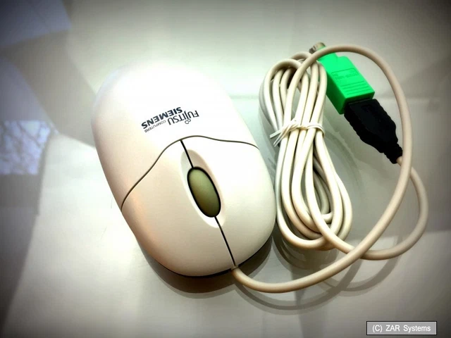 FUJITSU LOGITECH OPTICAL Wheel Mouse, PS/2, USB S26381-K403-L100, Scrollrad, NEU EUR 16,90 ...