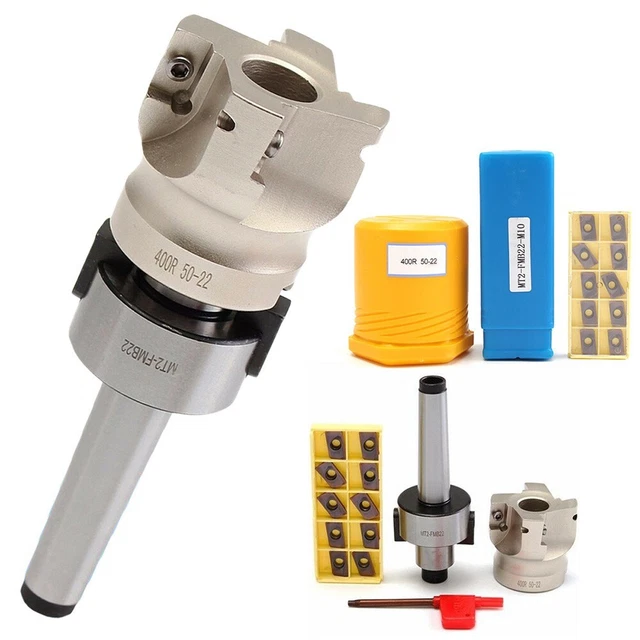 HIGH TOLERANCE CUTTING with 400R 50mm Face Milling Cutter and Carbide ...