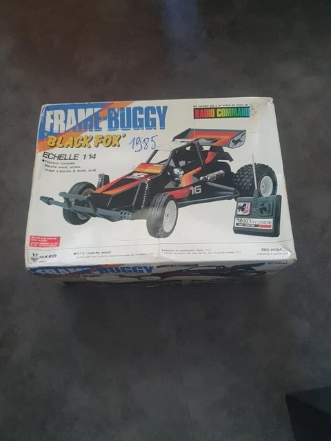 NIKKO FRAME-BUGGY BLACK FOX "Renard noir" 1/14 1985 Sa Boite Notice ...