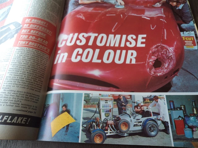 HOT CAR MAGAZINE uk-march 1971 £5.45 - PicClick UK